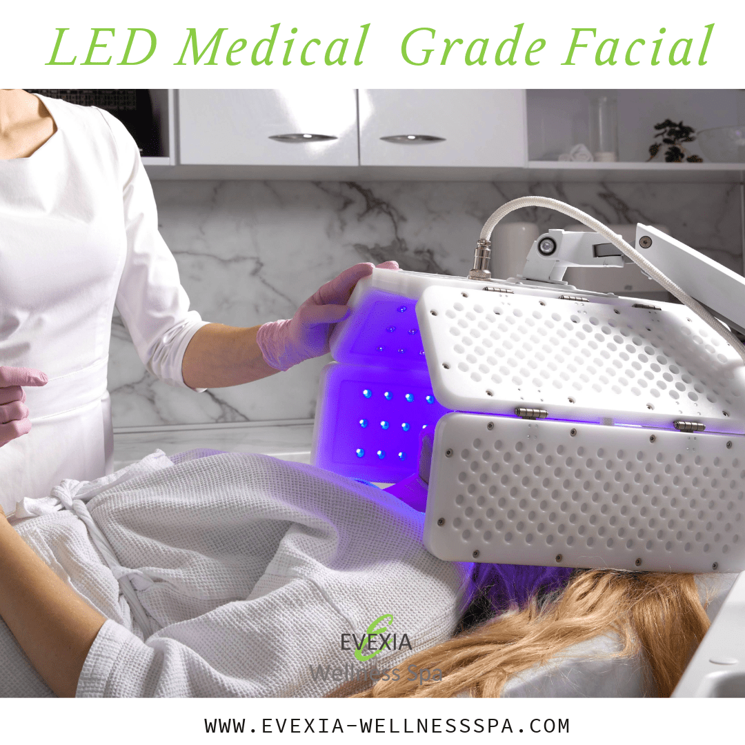 Benefits of a LED Medical Grade Facial - Evexia Wellness Spa